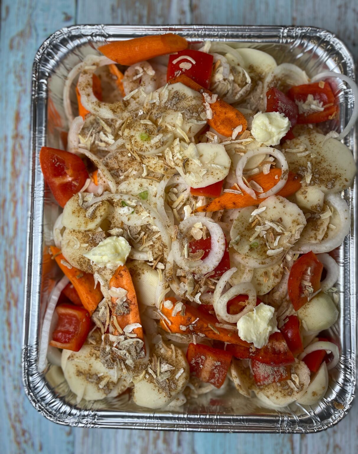 BBQ Potatoes and Vegetables - Mum Grub