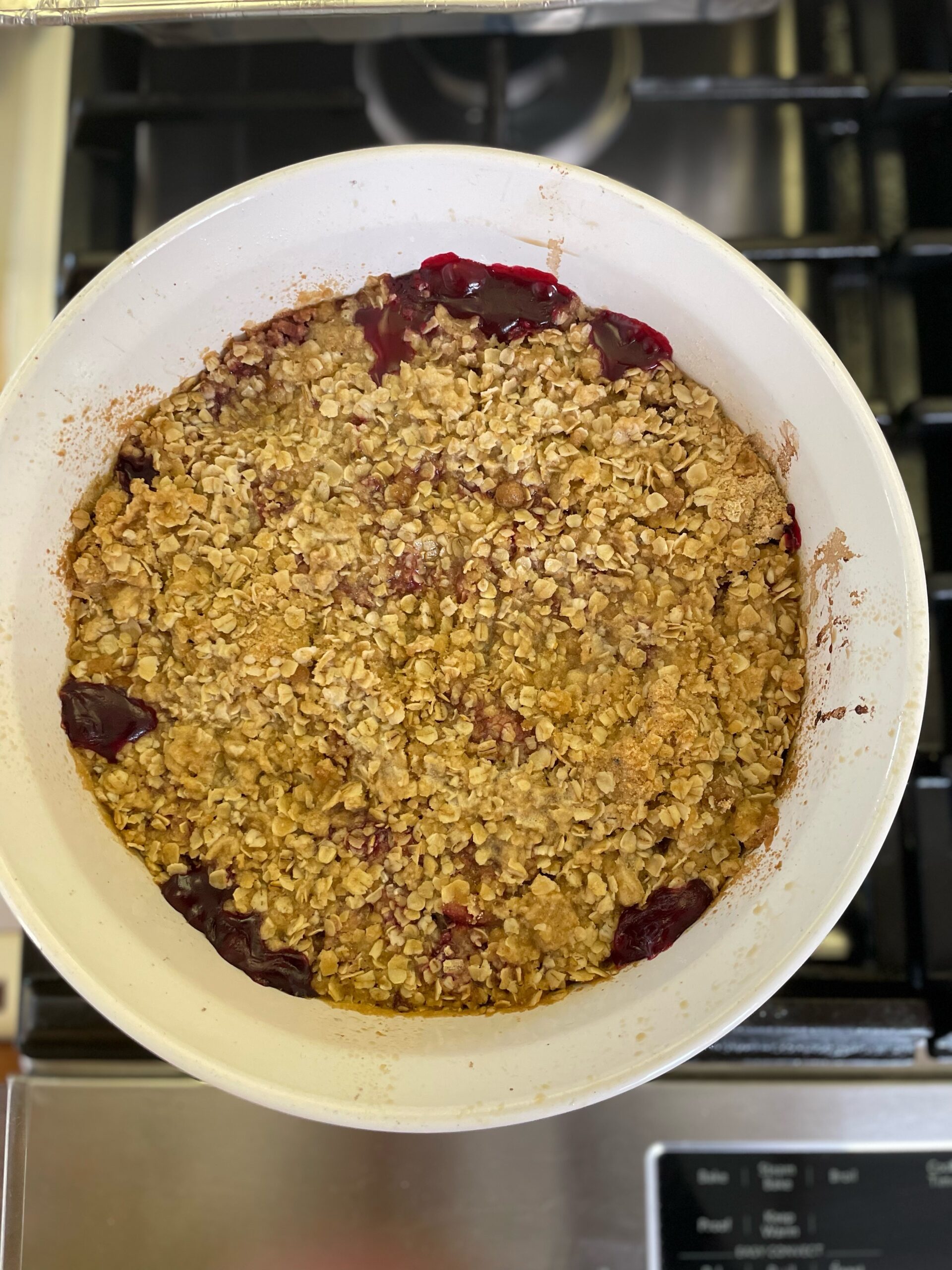 Pineapple Raspberry Crumble - Mum Grub