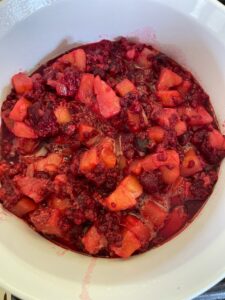 Pineapple Raspberry Crumble - Mum Grub